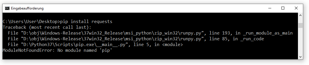 Python ohne Adminrechte installieren (via Zip-Datei) › Computer Blog